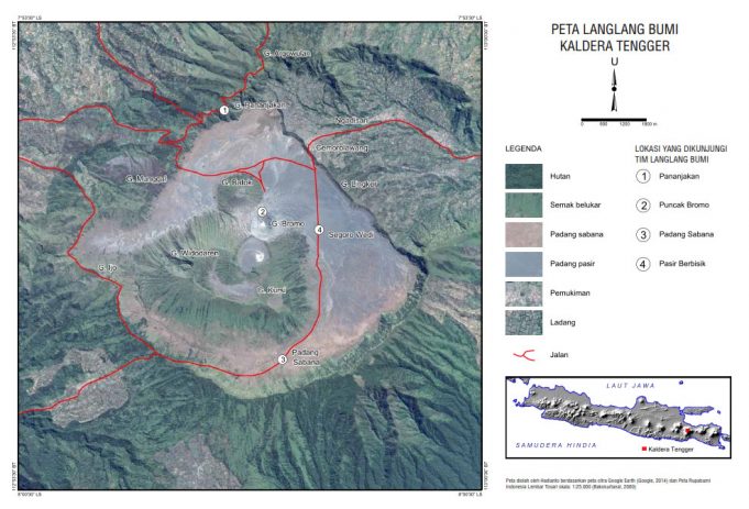 Rute Jalan menuju ke Penanjakan 1 Gunung Bromo • Royal Tour Bromo